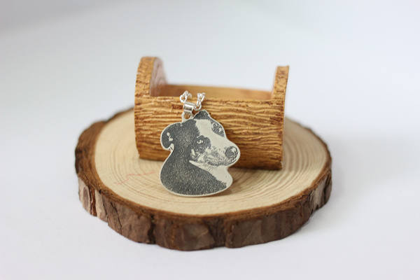 Custom Pet Necklace - Personalized Photo Dog Tag Jewelry for Pet Lovers