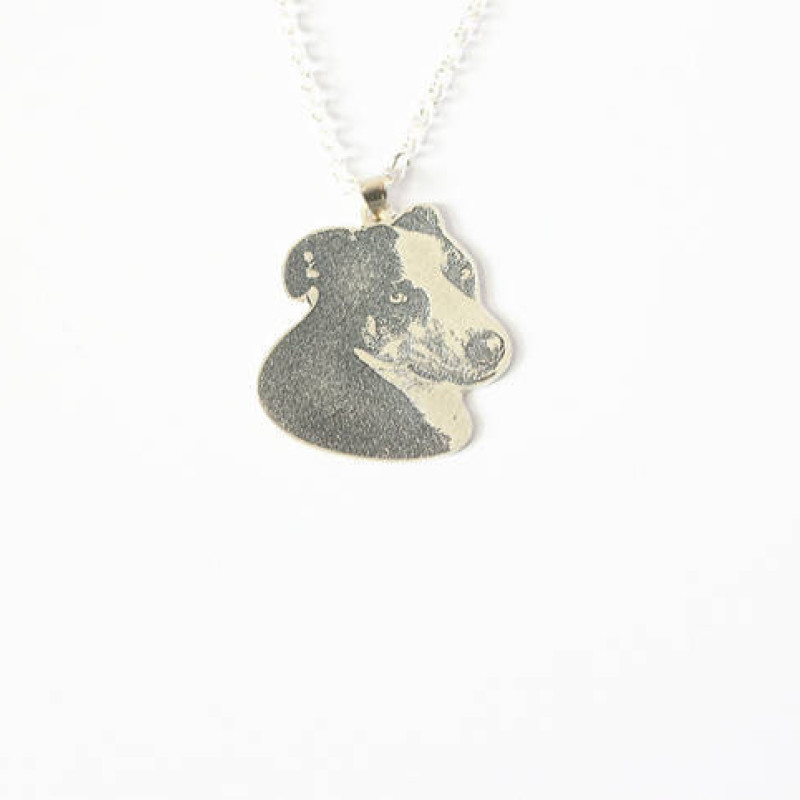 Custom Pet Necklace - Personalized Photo Dog Tag Jewelry for Pet Lovers