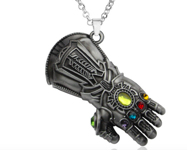 Infinity Gauntlet Necklace - Avengers/Marvel Inspired - Thanos Cosplay ...